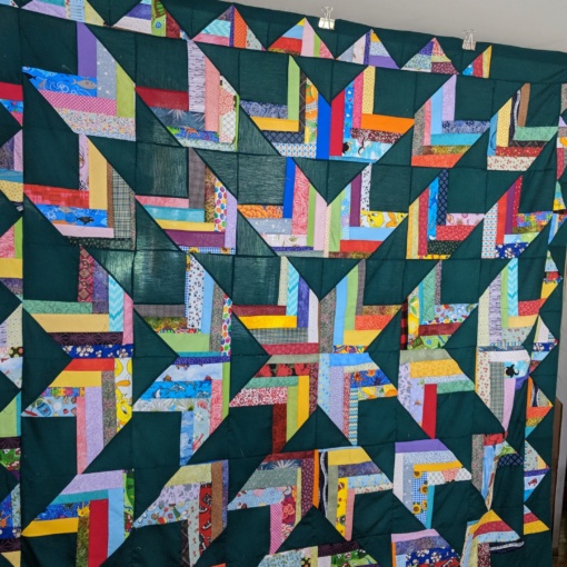 Give a Way French Braid Star Quilt - Mom and Pop Quilt Shop